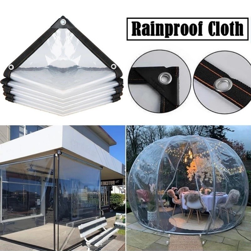 Waterproof Canvas Sunshade Insulation Tarp PE Film Rainproof Cloth ...
