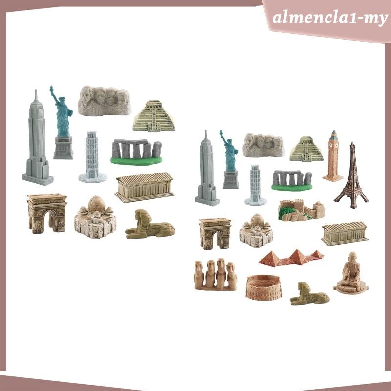 [AlmenclaabMY] Historical Landmarks Building Model Kits Educational ...