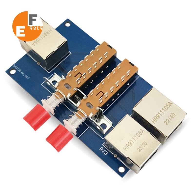 1Set 2-Port Rj45 Internal and External Switcher Cable Broadband 2-In-1 ...