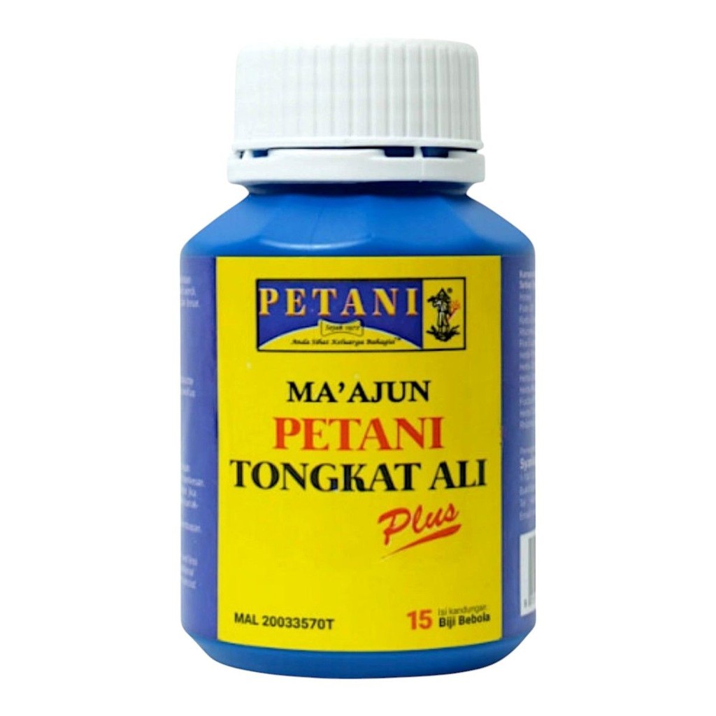 PETANI MA'AJUN TONGKAT ALI PLUS (BIRU) (5G*15 BIJI BEBOLA) | Shopee ...