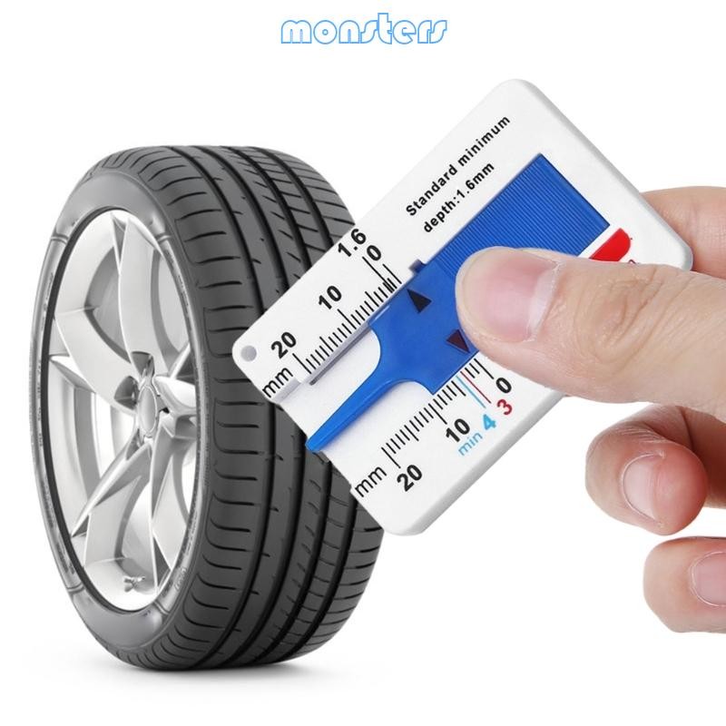 Mon Digital Car Tyre Tire Tread Depth Gauge Meter Measurer Tool Caliper ...