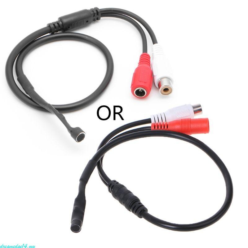 dreamedge14 CCTV Microphone 360° Omnidirectional PC Mic Pickup Security ...