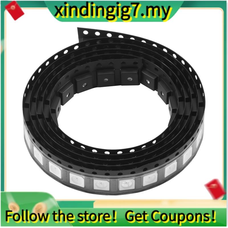 【IN STOCK】100PCS WS2812B RGB LED Chip 5050SMD White PCB WS2812 ...