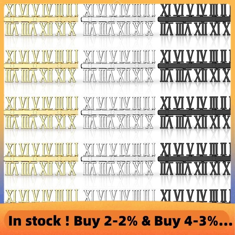 15 Pieces Clock Numerals Kit DIY Digital Clock Numbers Clock Hands ...