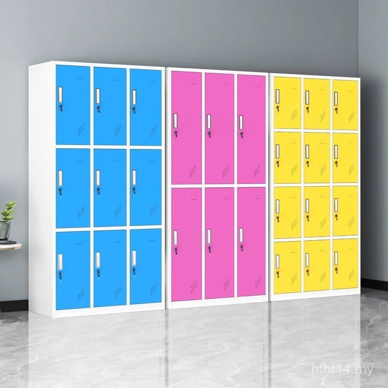 Color Steel Locker Gym Water Park Locker Electronic Sensor Lock Storage ...