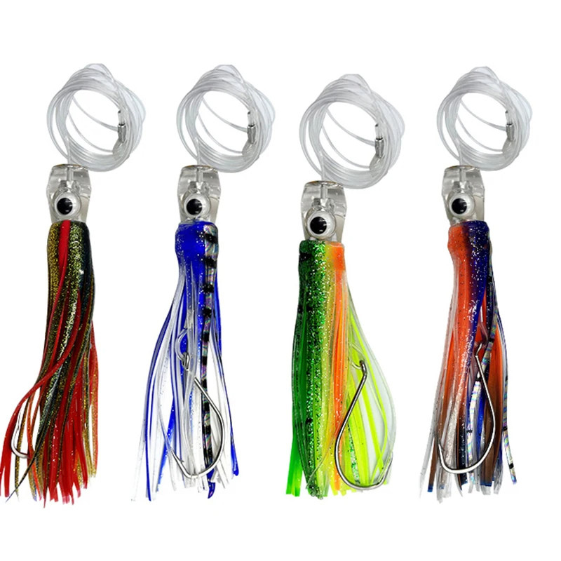 [rangevoyage2] Octopus Skirt Bait Trolling Lure Marlin Tuna Mahi ...