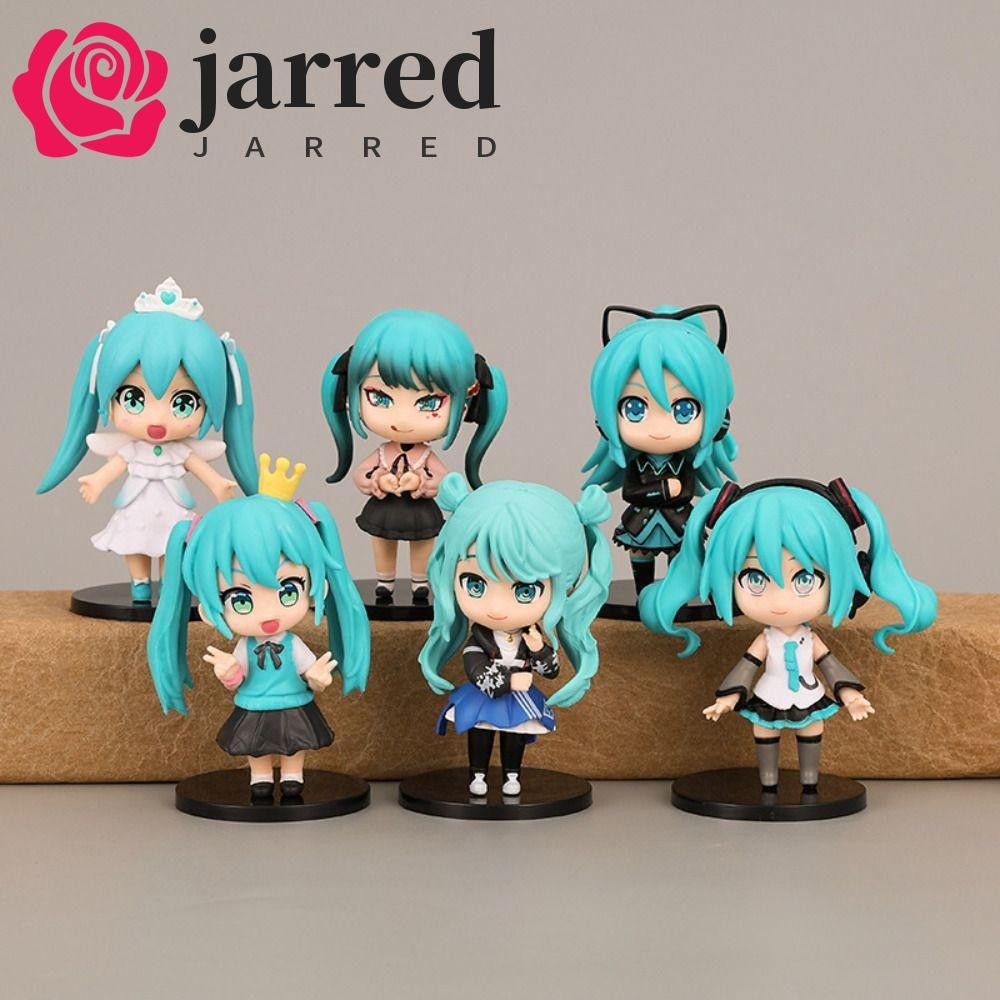 JARRED Hatsune Miku Doll Toy, Ornaments PVC Hatsune Miku Action Figures ...