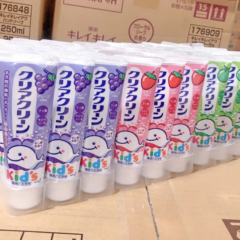 Flower Children Toothpaste 70g Strawberry Cantaloupe Grape Flavor ...