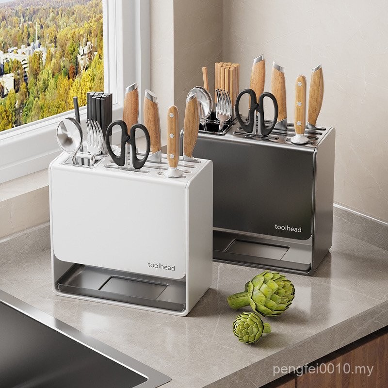Jibaiju Kitchen Countertop Shelf Shelf Perforation-Free Multifunctional ...