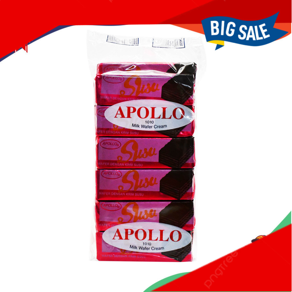 (12pcs) Snek Wafer Apollo Milk Wafer | Shopee Malaysia