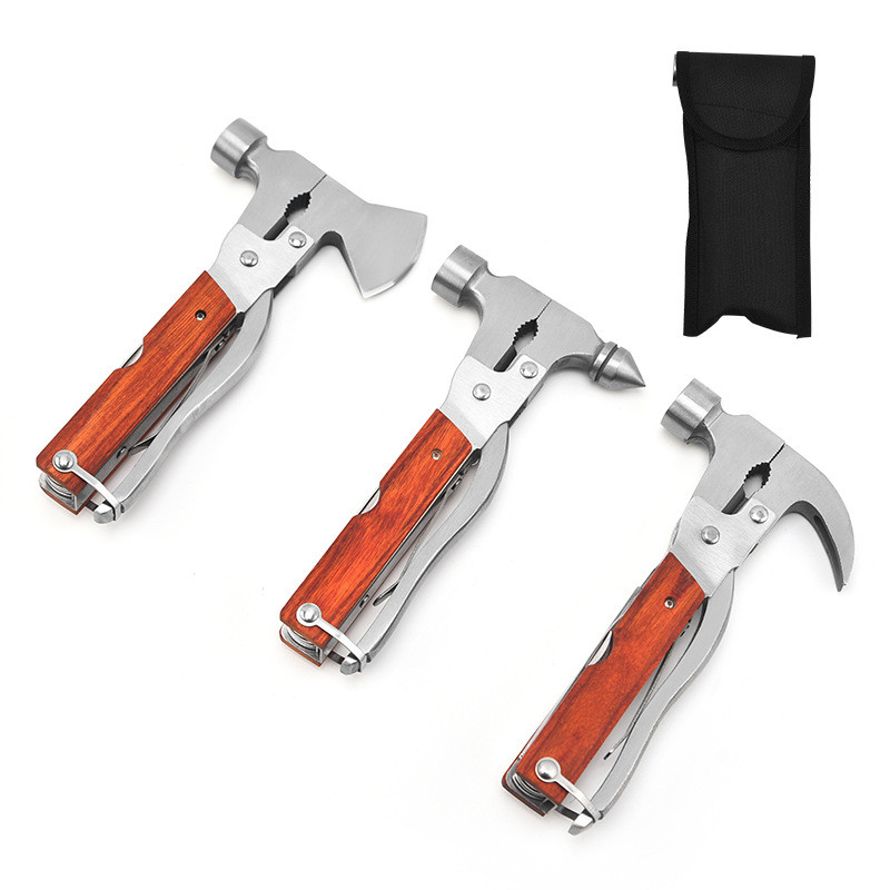 Multi-Function Axe Head Hammer Life-Saving Cone Horn Safety Hammer ...