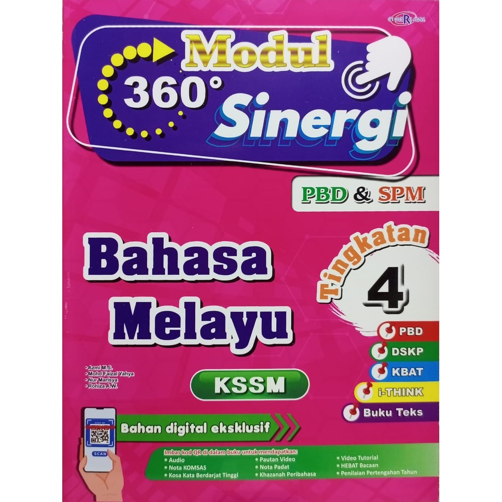 MODUL 360 SINERGI BAHASA MELAYU TINGKATAN 4 (CEMERLANG) 2025 | Shopee Malaysia