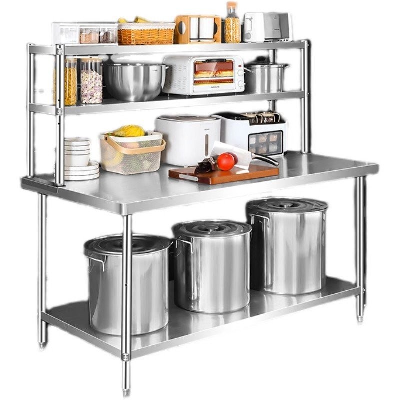 Speedy Shipment Stainless Steel Shelf Kitchen Freezer Freezer Counter A ...