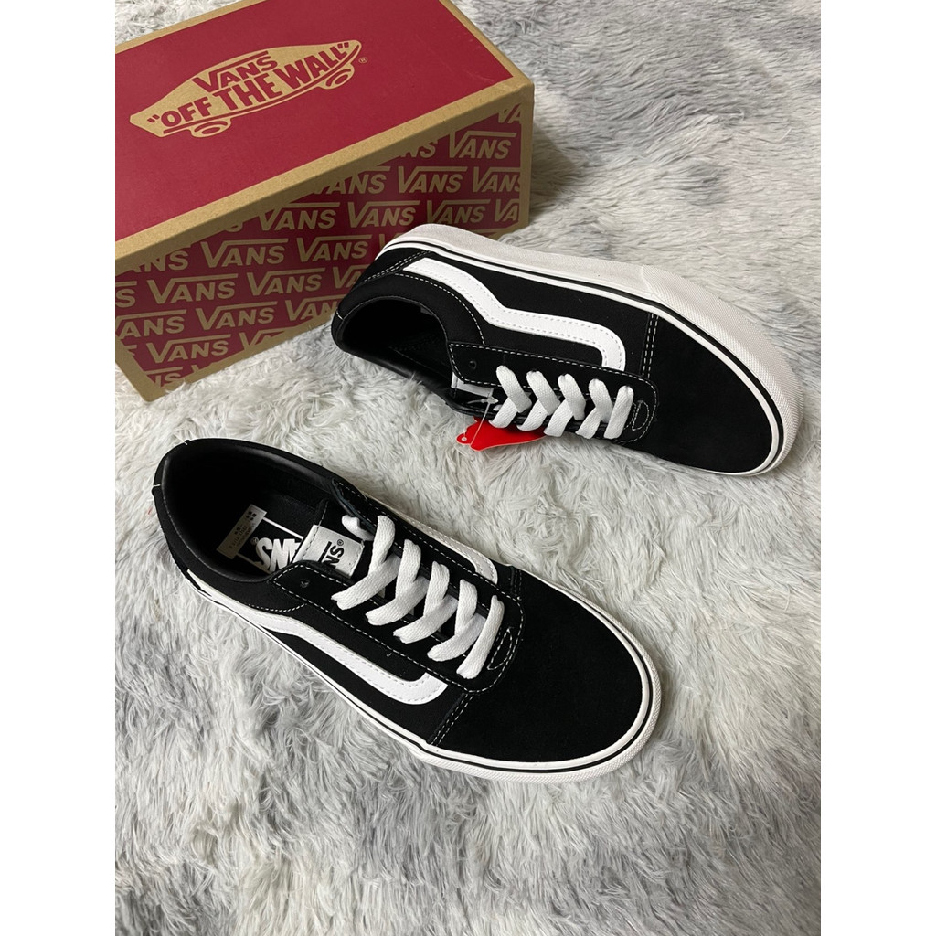 Vanz Old Skool Pro Black White Original 100% Original Van Shoes for Men ...
