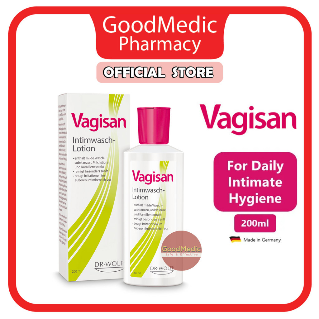 Dr. Wolff's Vagisan Intimate Wash Lotion 200ml | Shopee Malaysia