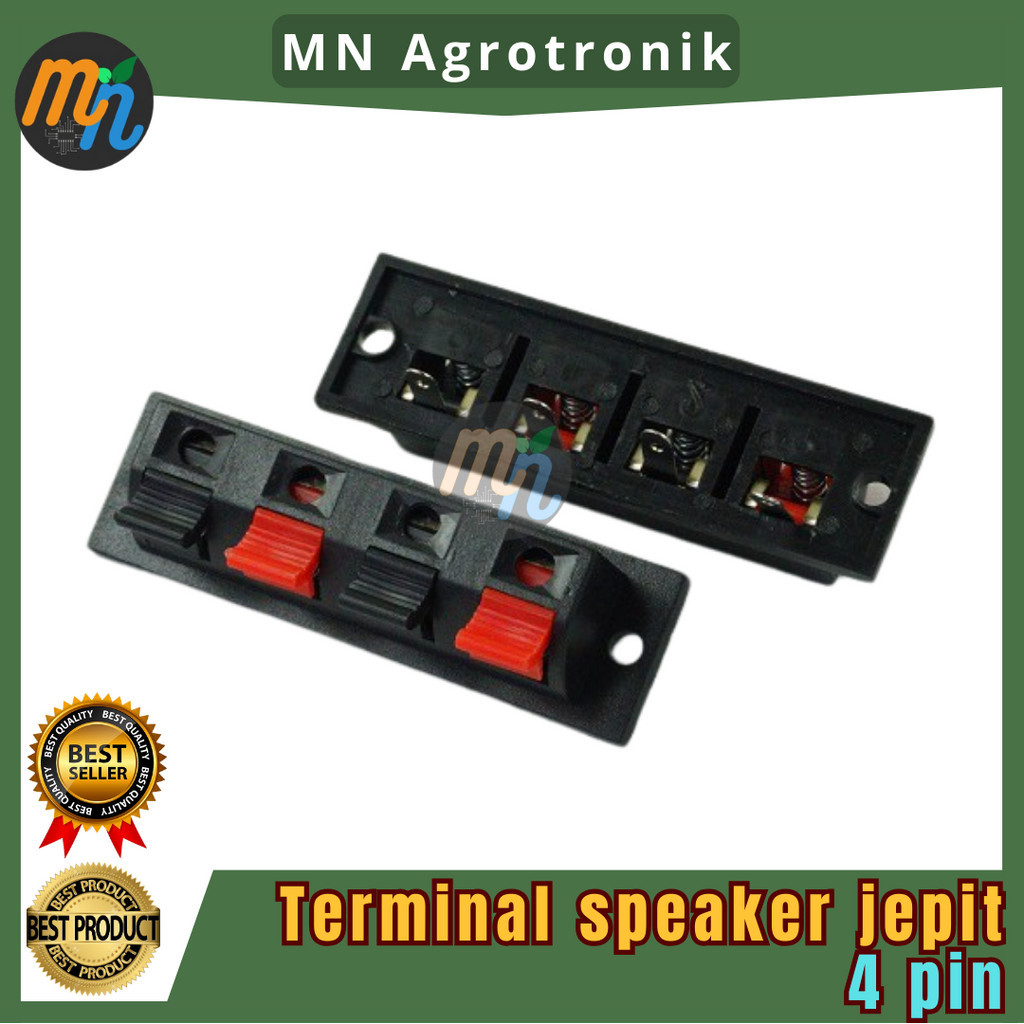 4 pin small clamp speaker Terminal | Shopee Malaysia