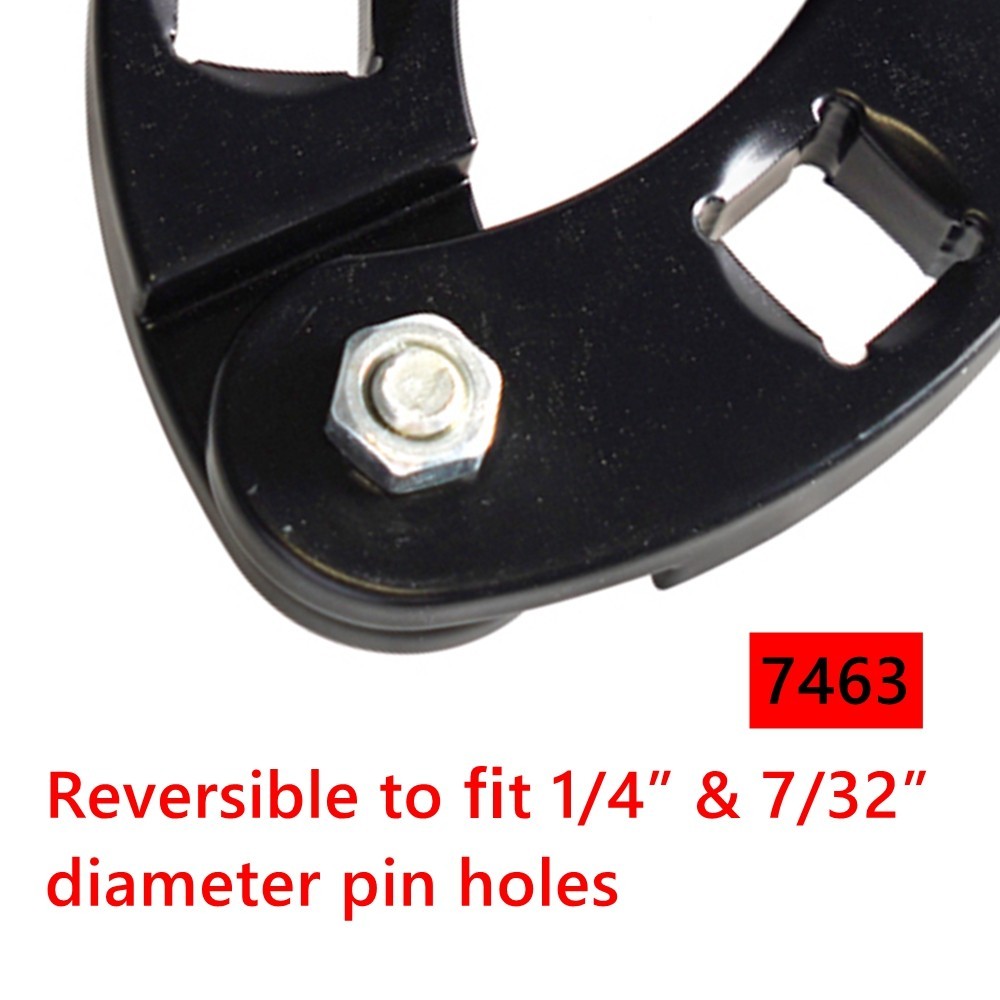 7463 Adjustable Gland Nut Wrench Pin Small Spanner Tools for Hydraulic ...