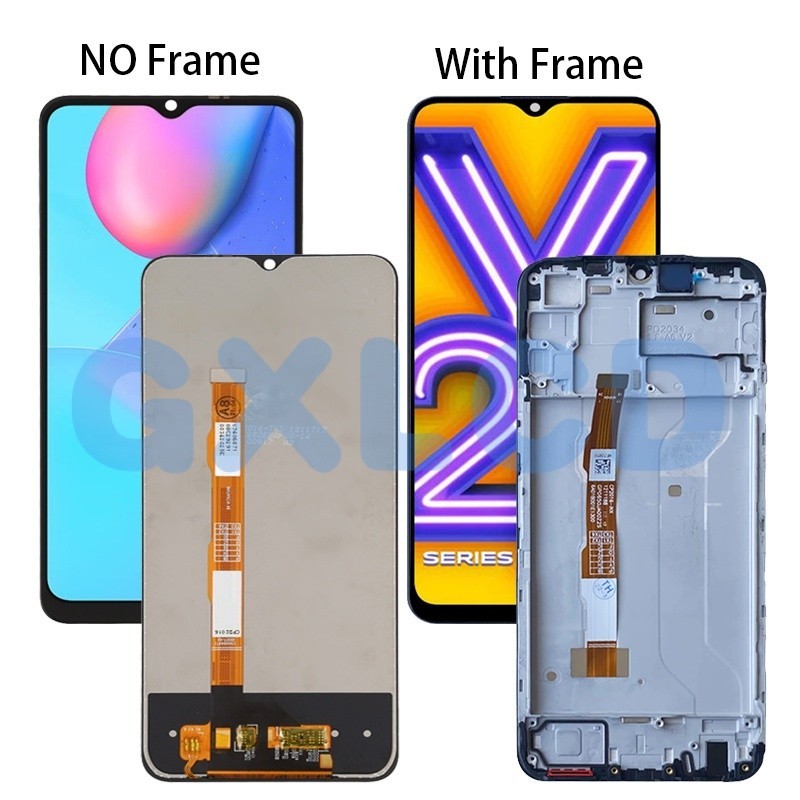 Original For VIVO Y20 Y20S Y20i Y12S Y12A V2102 LCD Display Screen With ...