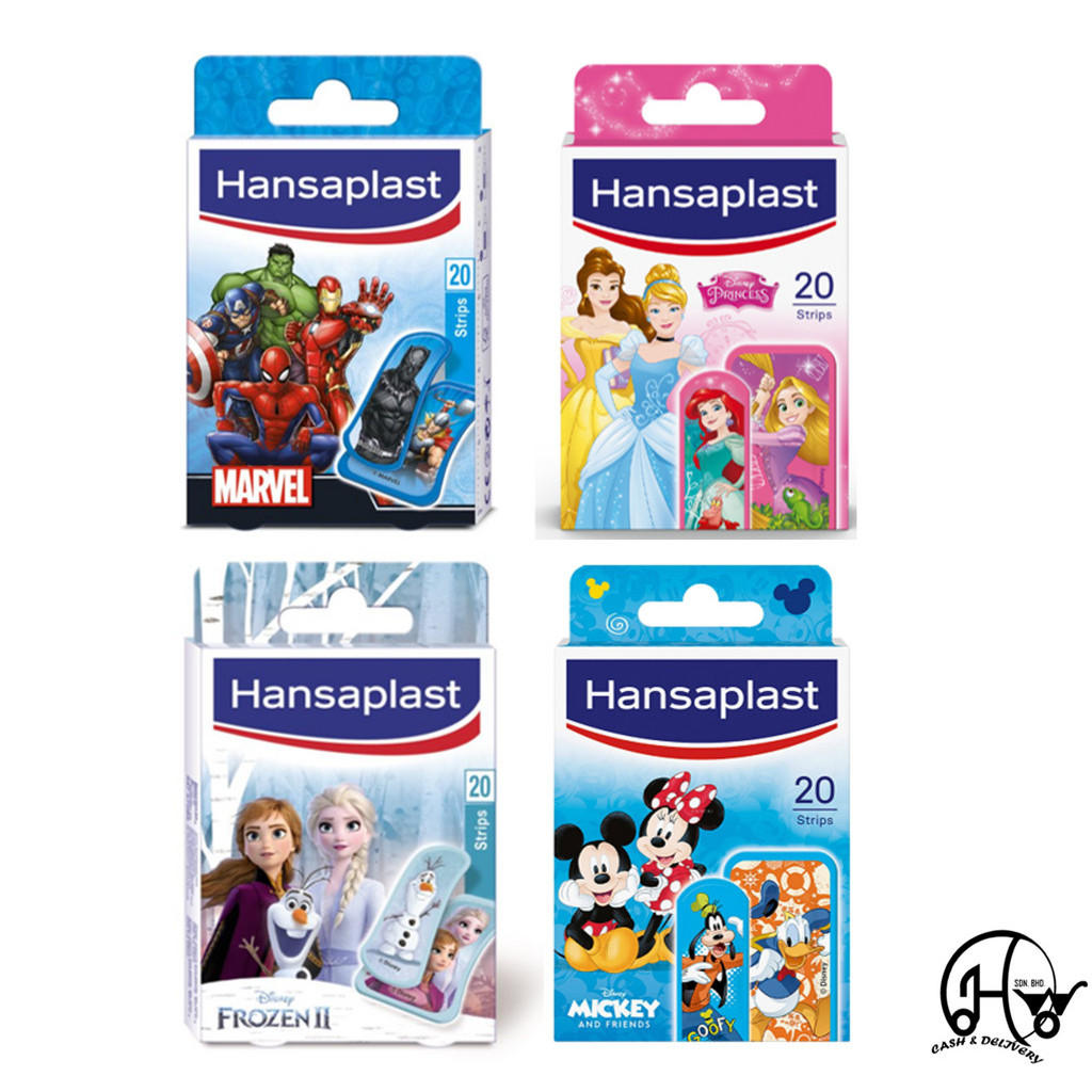 Hansaplast Kid's Disney Plasters 20's (Marvel,Frozen II,Princess,Mickey ...