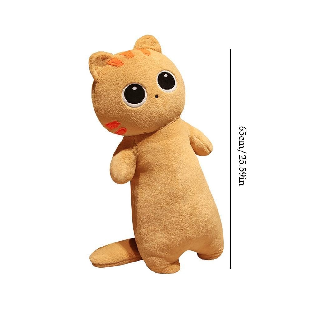 65cm Black Cat Doll Cute Plushie Soft Cat Animal Toys Cartoon Pillow ...