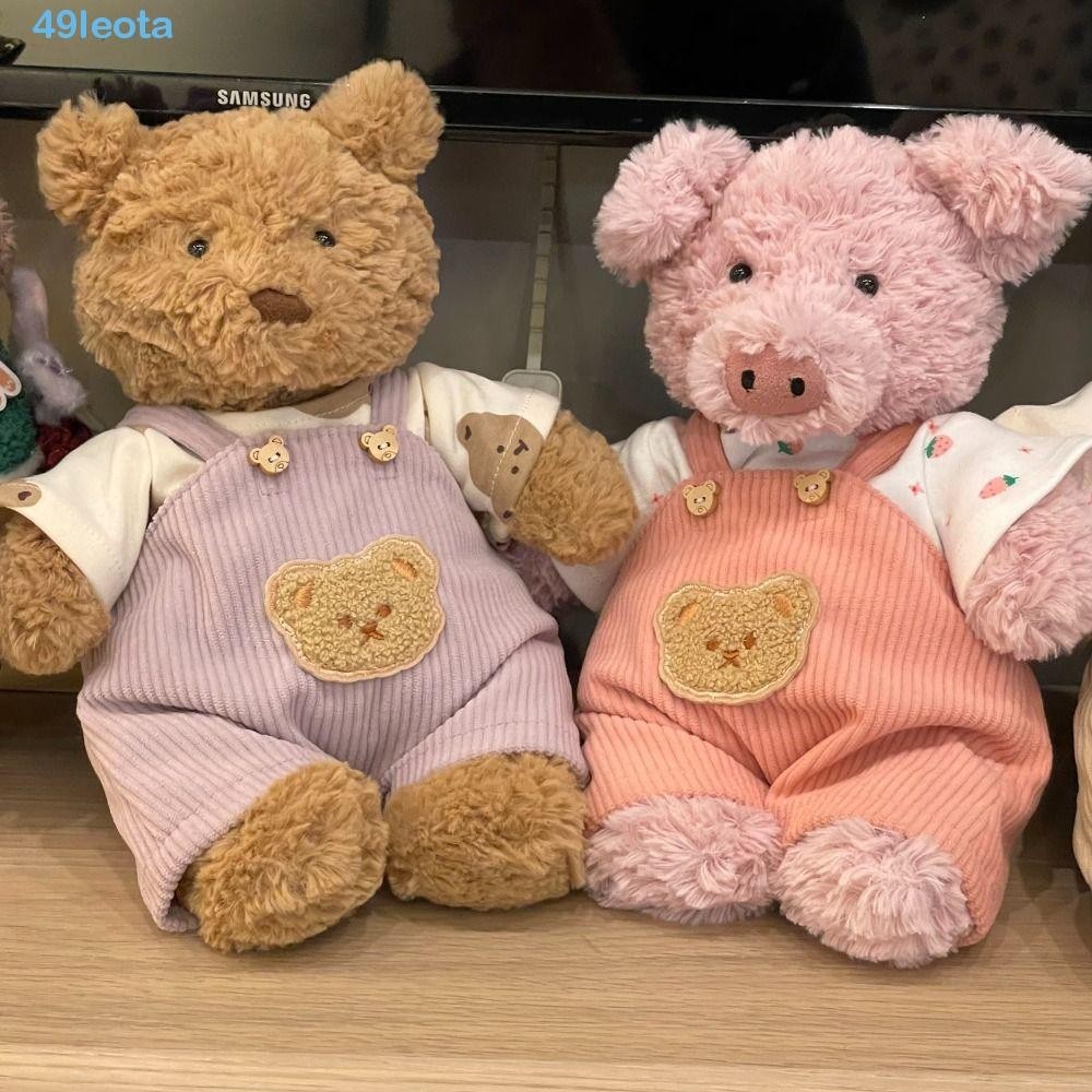 LEOTA T-shirt and Suspenders Suit, Cartoon Lina Bear 30cm Doll Clothes ...