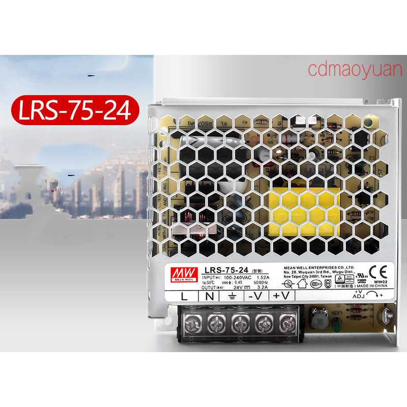 75w Switching Power Supply LRS-75-5-12-15-24-36-48V3.2A DC 220V to 12V36V48V Monitoring ...