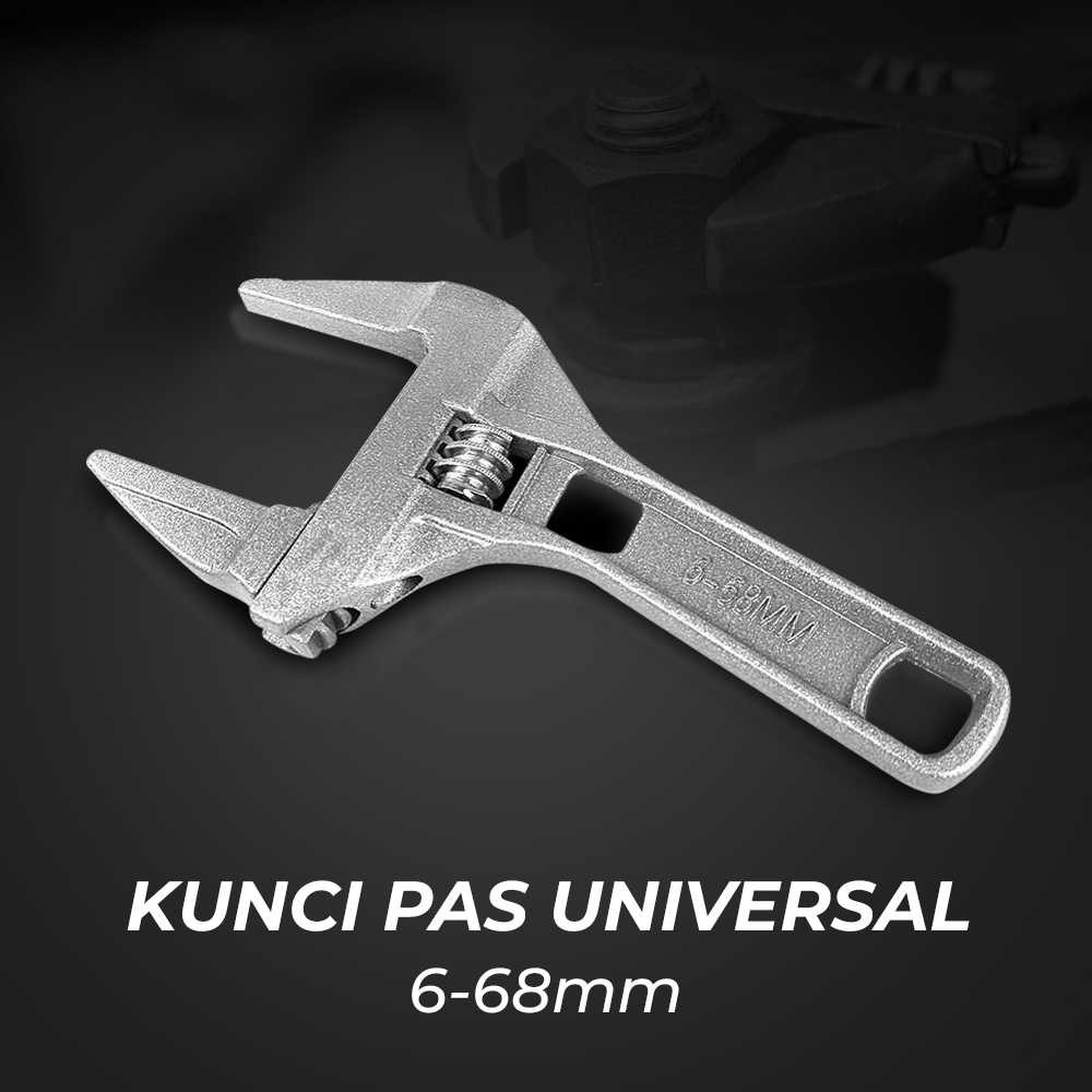 Universal Adjustable Wrench Spanner 6-68mm | Shopee Malaysia