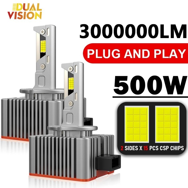 D1S D3S Headlamps LED D2S D4S Canbus D5S D8S Reflektory HID 300000LM 500W Auto Light D1R D2R D3R ...