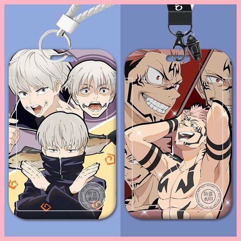 Card Holder Jujutsu Kaisen Inumaki Toge Dog Roll Thorn Two-Sided Nuo ...