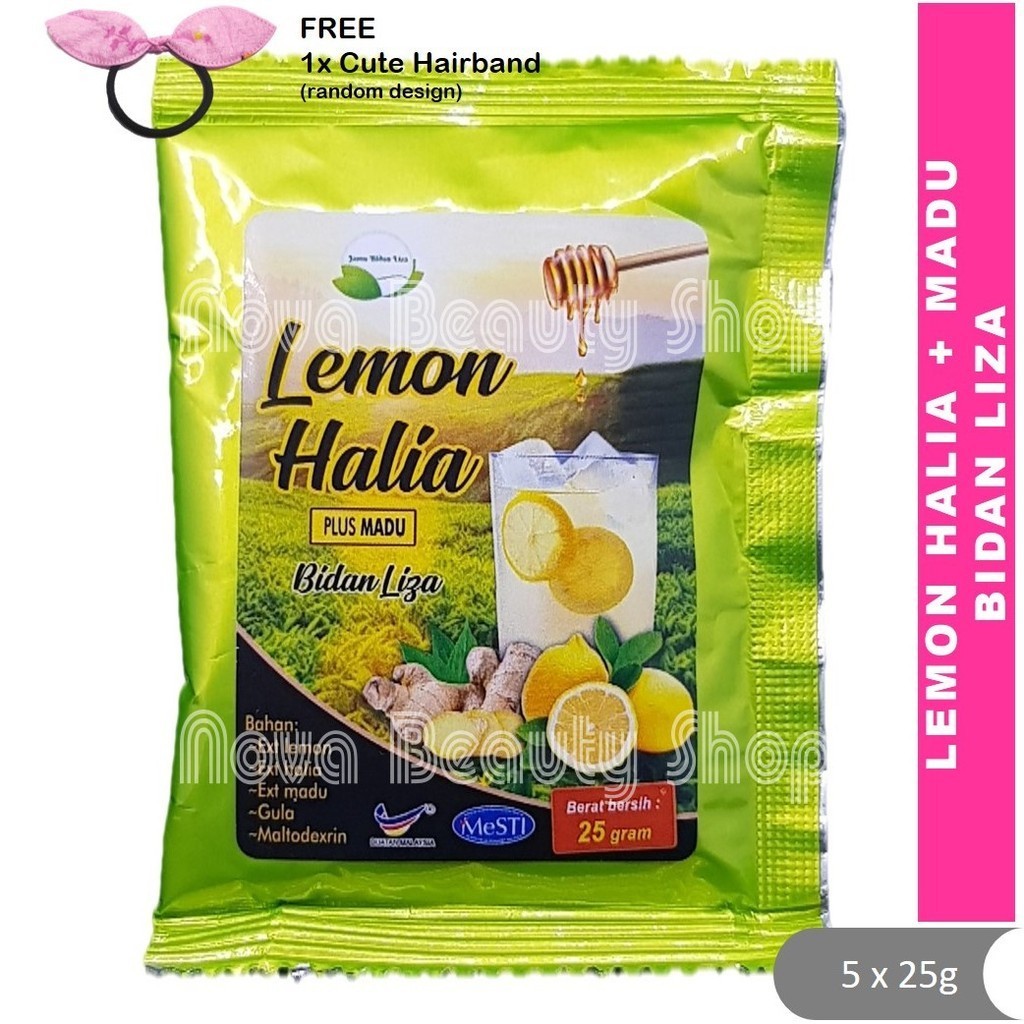 Minuman Lemon Halia plus Madu 5 Sachet sepeket Mengurangkan Berat badan Mengempiskan perut ...
