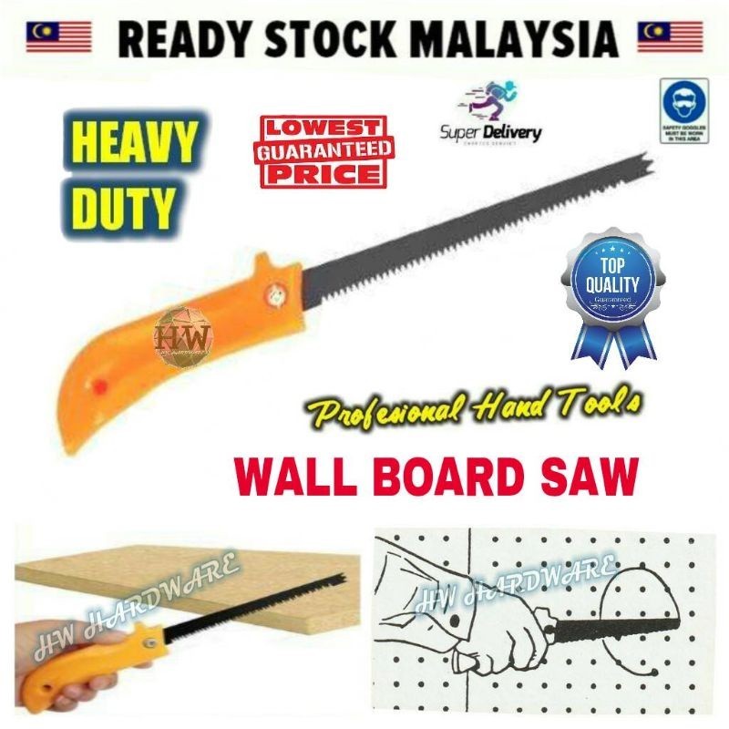 300MM Professional Heavy Duty Wall Board Saw 2 in 1 Auger and Utility ...