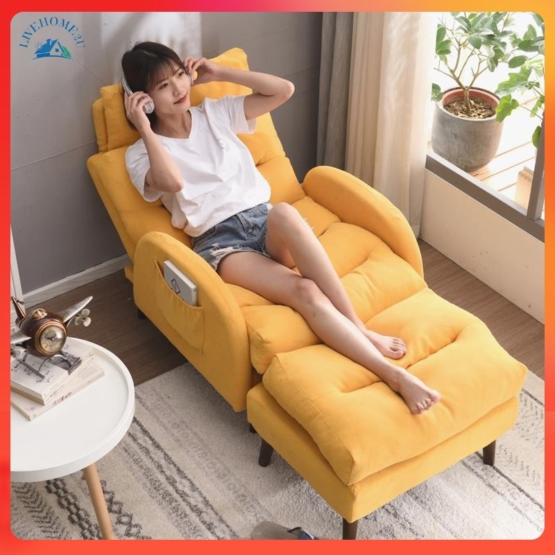 Sofa Kasual, Sofa Dengan Kaki Pijak, Sofa Dengan Sandaran Boleh Laras ...