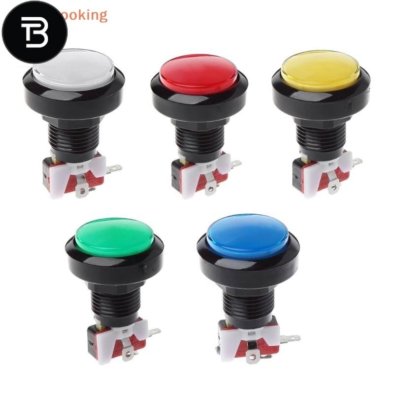 TB Arcade Round Shape LED Illuminated Push Button Micro Switch For Arcade Machine Game Consoles ...