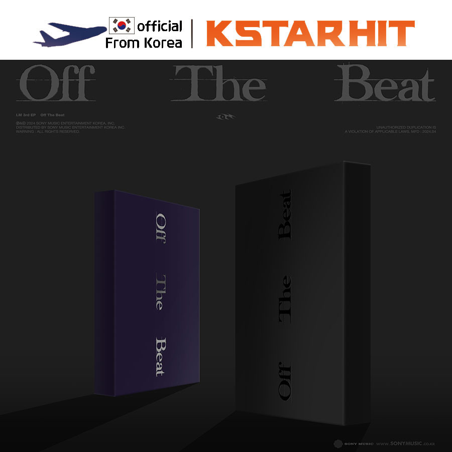 (Photobook Ver.) I.M - Off The Beat (3rd EP album) | Shopee Malaysia