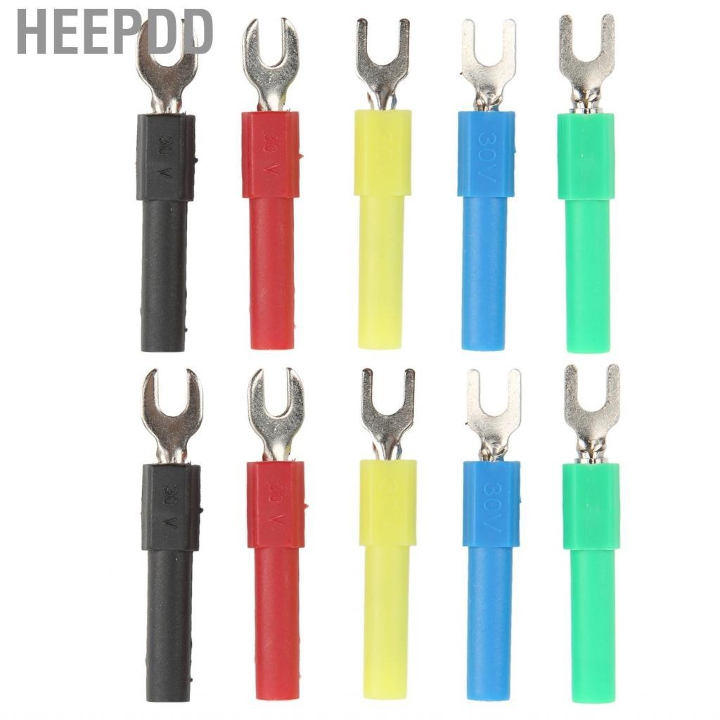 HEEPDD 10Pcs U Type Wire Connector 4mm Socket Crimp Terminal Ends For ...