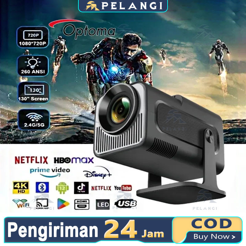 Optoma Projector HY320 TV Native 1080P Full HDMI Projector Android 11.0 ...