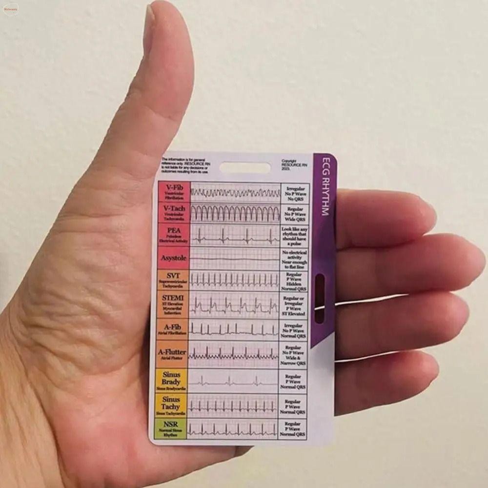 MXBEAUTY Ecg Self Measuring Ruler, Precision Measurement Plastic Ecg ...