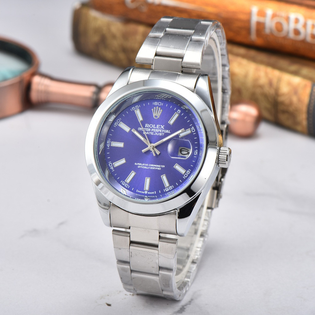 2025 Rolex_s New Product Men's Quartz Movement Simple Day Display ...