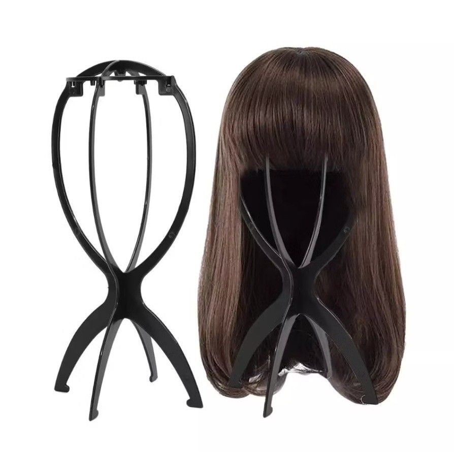 Wig Stand Portable Wig Stand Collapsible Wig Holder Durable Wig Display ...