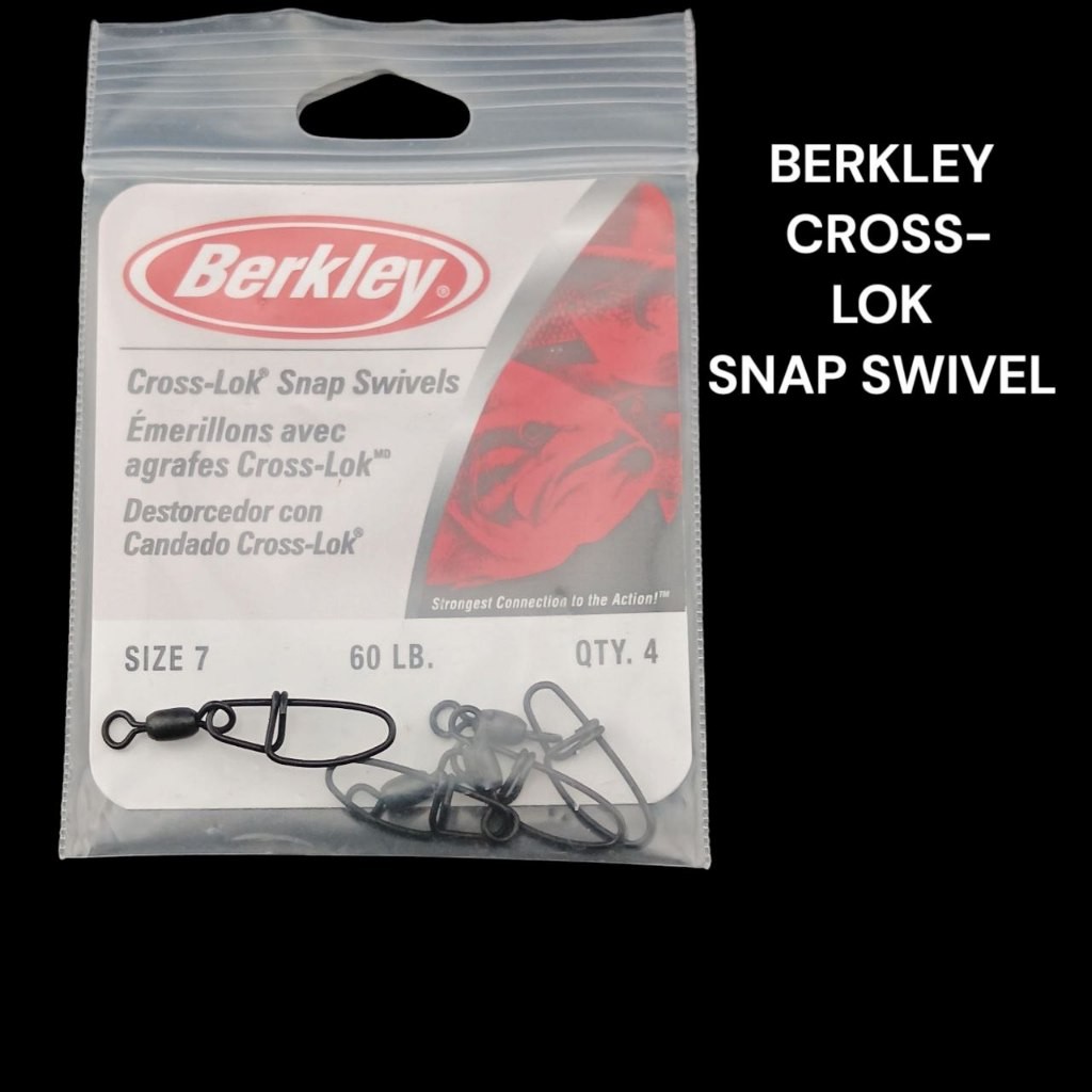 BERKLEY CROSS-LOK SNAP SWIVEL KILI PANCING | Shopee Malaysia