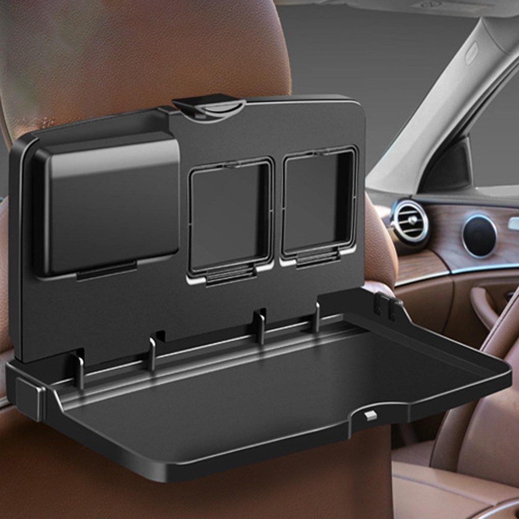 Car Backseat Tray Portable Table for Eating Adjustable Tray Desk Car ...