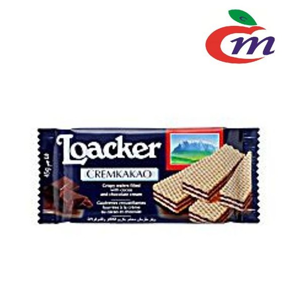 Loacker Wafers Cremkakao 45g | Shopee Malaysia