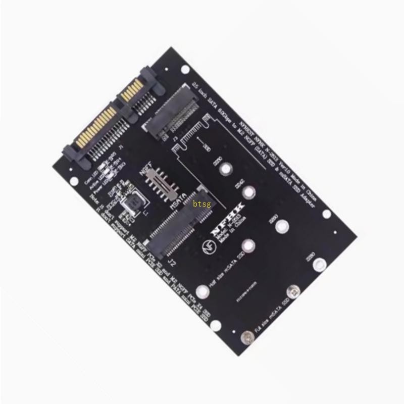 BT Expansion Card SATA3 Converts to M 2 NGFFs MSATA Converters Card for ...