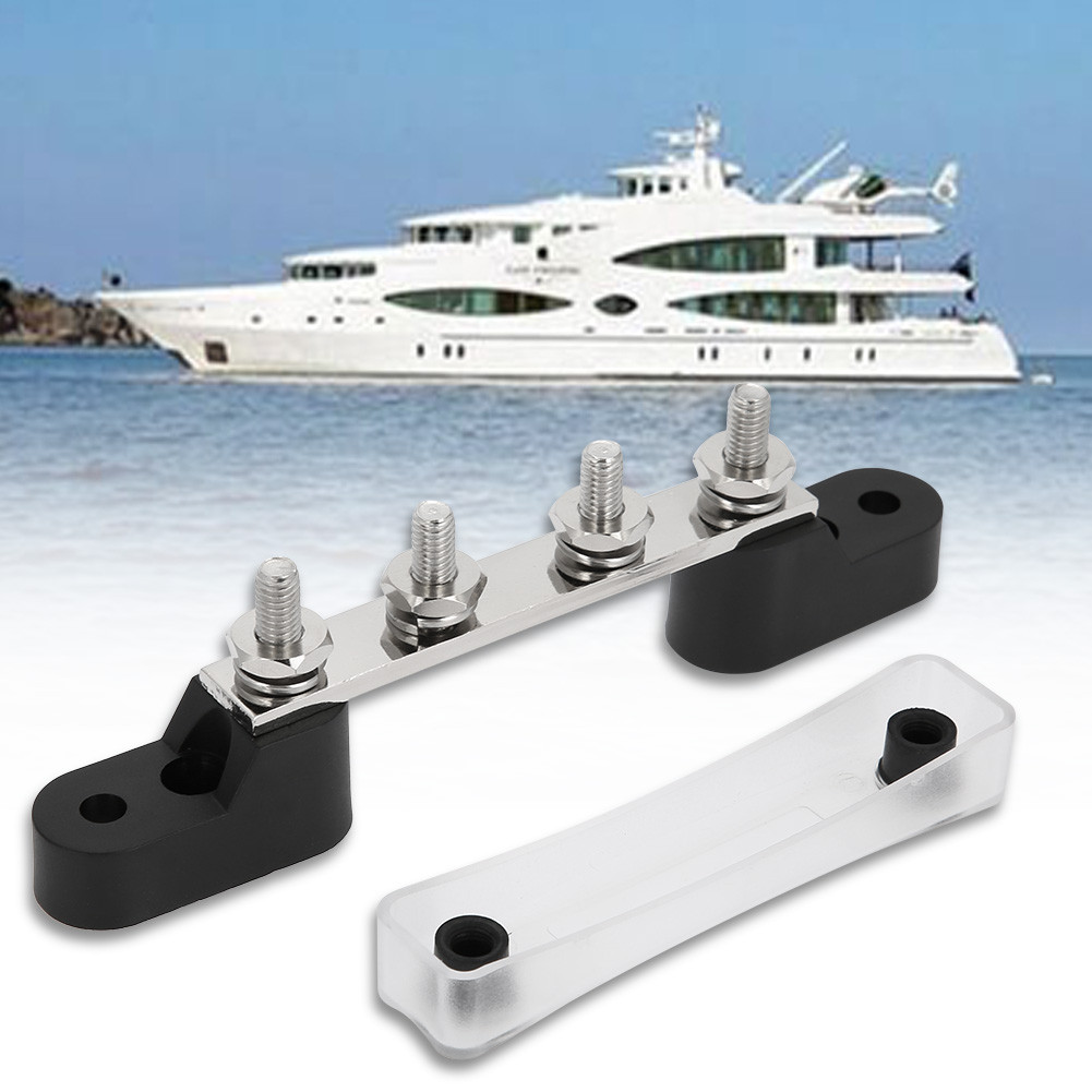 Seashorehouse Buss Bar Stud Terminal 100Amp 12-48 V Electric Junction ...