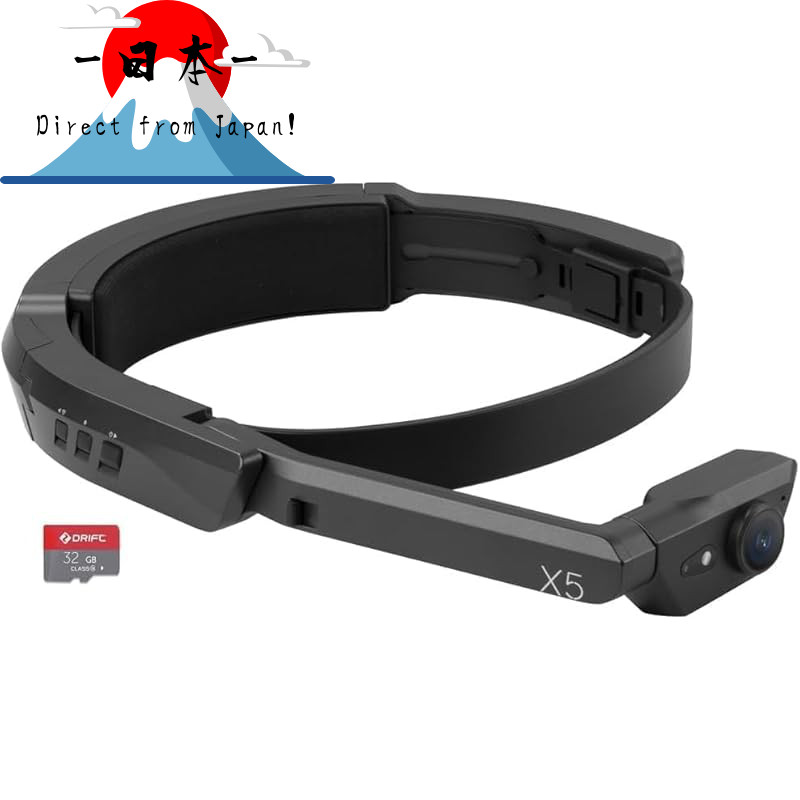 [Direct from Japan] Drift X5 Video Camera 4K Helmet Camera with over 4 ...
