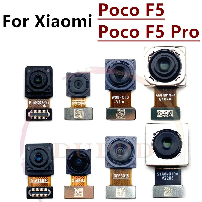 Front Back Main Camera For Xiaomi Poco F5 Pro F5Pro Frontal Facing ...