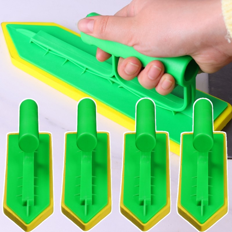 Tile Caulking Trowel - Handheld Caulking Spatula - Wall Corner Trowel - Construction Tool ...