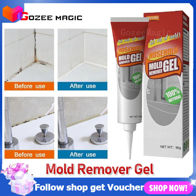 Mold Mildew Remover Glues Wall Bathroom Kitchen White Wall ...