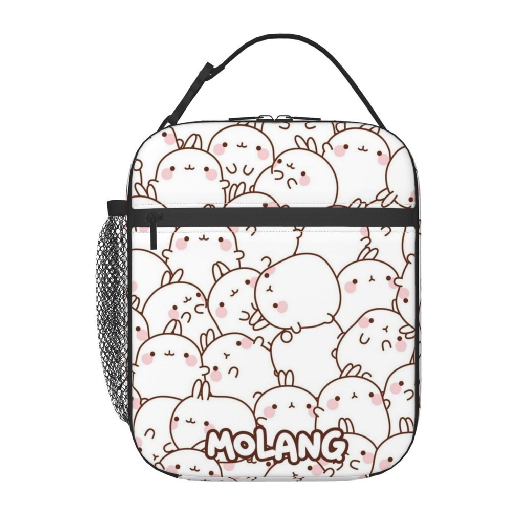 Molang Kids Lunch box Insulated Bag Cooler Back to School Thermal Meal ...