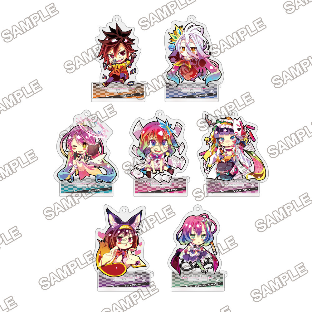 [KGS] No Game No Life 10th Anniversary - Trading Acrylic Stand Keychain ...